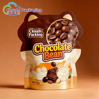 China Customized Zipper Packaging Bag Animal Shape Bags for Dried Food for sale