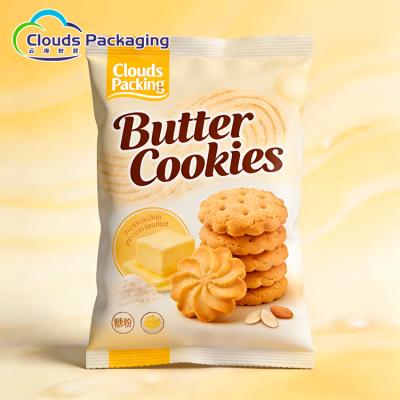 China Custom Digital Printed Matte Finish High Quality Packaging Food Grade Moisture Proof Back Middle Seal Bag for sale