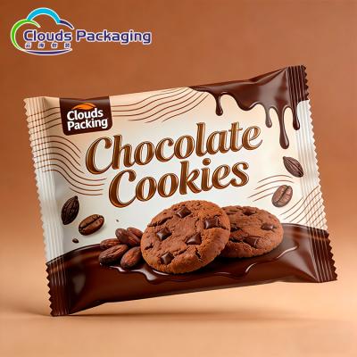 China Small Size Custom Printed Plastic Mylar Bag Disposable Back Seal Mylar Pouch Chocolate Packaging Bags for sale