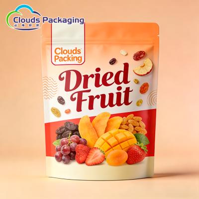 China Durable Stand-Up Pouches with Zipper Top for Food Storage for Dry Fruits for sale
