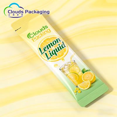 China Custom Printed Back Sealed Bags Fruit Juice Concentrate Liquid Bag Plastic Bags For Packaging for sale