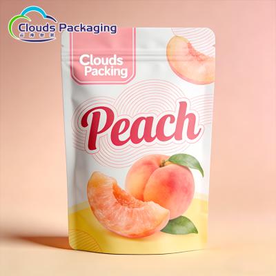 China Snacks Packaging Bags Water Proof Plastic Zipper Stand up Pouch Customized  Dry Fruit Pouch With Ziplock for sale