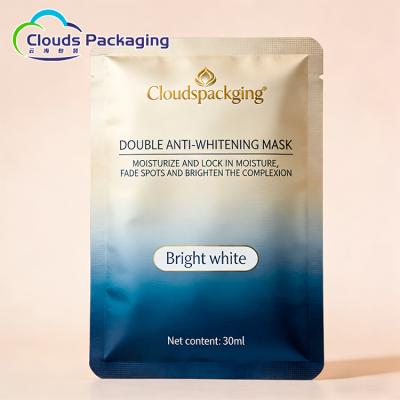 China Factory Direct Bags Daily Necessity Packaging Customizable 3-Side Sealed Bag Transparent Plastic Pouch for Face Mask for sale