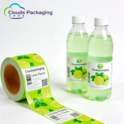 China Custom Waterproof Packing Labels PET Pvc Shrink Wrap Label for Bottle Printing Heat Shrink Sleeve Label for sale
