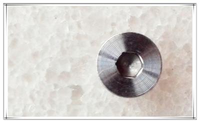 China Special CD lines screw , flat head hexagon socket step stainless steel 304 screw for sale