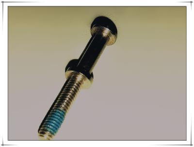 China Stainless steel special double-head bolts with nylok for elctronics for sale