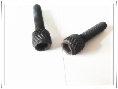 China fillister hex socket knurled head screw for sale