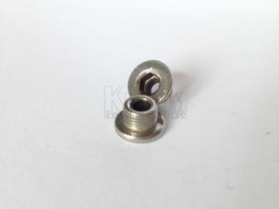 China Special hexagon socket flat head hollow screws customized small T slot screws for sale