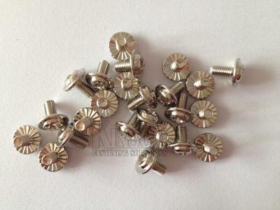 China Phillips pan fixed serrated washer head special machine screws for sale