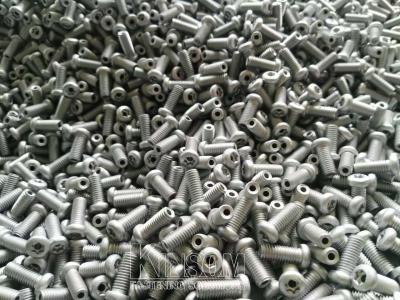 China Pan head inner six-lobe hollow machine screws special fasteners Geomet Dacromet for sale