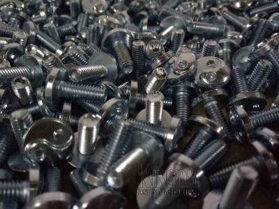 China Special head machine screws zinc coating M6 M8 cold forging screw grade 10.9 12.9 for sale