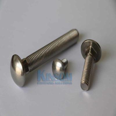 China 5/16"-18 x 3-1/2" Zinc Finish ASTM A307 Grade 8 Round Head special Carriage bolt for sale