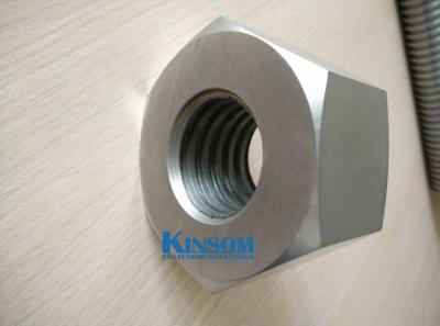 China Hexagon nuts with thread rods special cold forging fasteners for sale