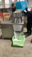 China Coconut Meat Grating Scraper Machine 0.3-3 t/h Capacity for Copra Crushing for sale