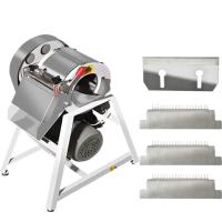 China Stainless Steel Automatic Vegetable Dicing Machine 300kg/h Adjustable Slicing Thickness 1-10mm for sale