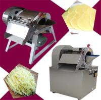 China Stainless Steel Automatic Vegetable Dicing Machine 300kg/h Adjustable Slicing Thickness 1-10mm for sale