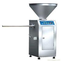 China Automatic Sausage Filling Machine 60L Hopper 100-500kg/h Pneumatic Enema Machine for sale