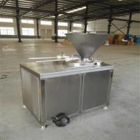 China Automatic Sausage Filling Machine 60L Hopper 100-500kg/h Pneumatic Enema Machine for sale