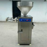 China Automatic Sausage Filling Machine 60L Hopper 100-500kg/h Pneumatic Enema Machine for sale