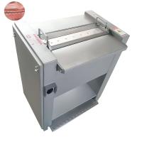 China Stainless Steel Pork Skin Peeling Machine 500mm Width 0.5-6mm Thickness Adjustable for sale