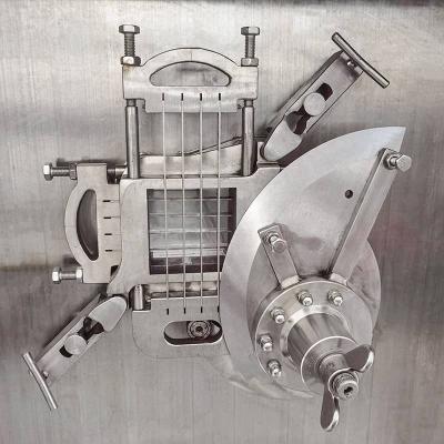 China Multifunctional Automatic Beef Chicken Dicer Frozen Meat Cube Cutting Machine Diced Into Small Cubes for sale