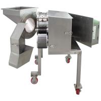 China Customized Apple Fruit Onion Dicing Machine 4000kg/h 24mm Cutting Size Vegetable Slicer for sale