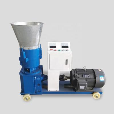 China Animal Poultry Fish Feed Making Machine / Wood Pellet Making Machine for sale