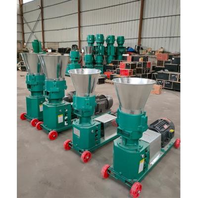 China Animal Poultry Fish Feed Making Machine / Wood Pellet Making Machine for sale