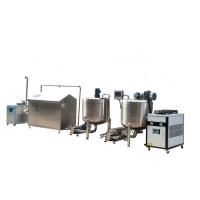 China Automatic Marshmallow Cotton Candy Machine 100-150kg/h Stainless Steel Depositor for sale