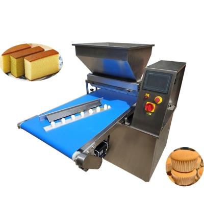 China Automatic cake making sponge cup cake cookies forming making machine for sale