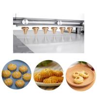China Automatic Cookie Depositor Machine 60-80kg/hr 220V Stainless Steel Biscuit Making for sale