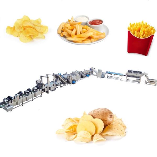 Quality 200 KG Full Automatic Quick Frozen French Fries Production Line 304 Food Grade for sale