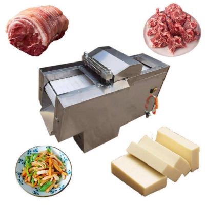 China Frozen Meat Cutter Machine Cube Automatic Chicken Cutting Machine Goat Dicer Beef Meat Cutting Machine for sale