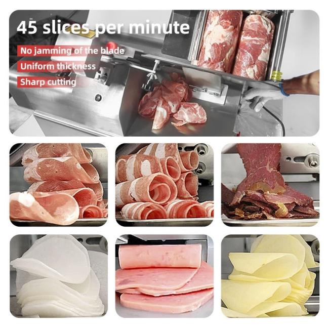 Commercial Full Automatic Meat Slicer Machine