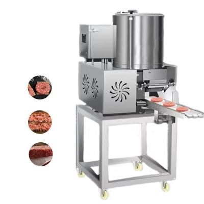 Cina Macchina automatica per la lavorazione del patty di manzo Macchina per la preparazione della torta di carne di hamburger con motore in vendita