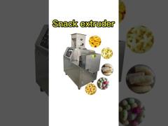 Piccola Mini Palla di Patate Soffiata Riso Grano Mais Farina Bastoncini Patatine Snack Cibo Produzione Estrusione Formaggio Puff Estrusore Macchina per Mais