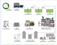 China Multi Function Pulp Molding Machine Paper Plate Bowl Egg Tray Production Line Fully Automatic Pulp Tableware Making Machine for sale
