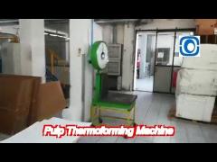 ce certified plate thermoforming machine , bamboo straw making machine 4t