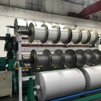 China Plush Textile Fabric Double Needle Bed Raschel Machine E16 E22 138 Inch Working Width for sale