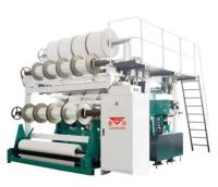 China Computerized Tricot Warp Knitting Machine Raschel Jacquard E18 E22 5 Guide Bars for sale