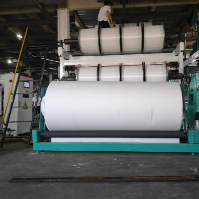 Cina Macchina di fabbricazione di plastica di rete da pesca della zanzara doppia maglia di catena di Raschel dell'ago in vendita