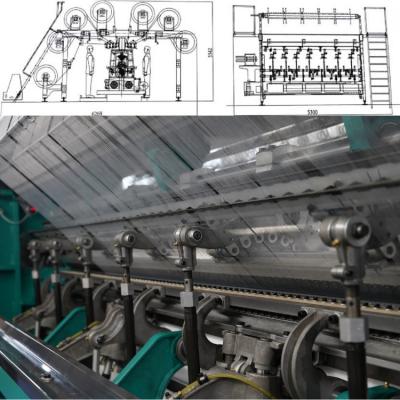 Cina Macchina di Mesh Fabric Raschel Warp Knitting della mascherina di calzatura in vendita
