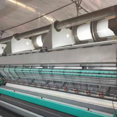 Cina Macchina verde di fabbricazione della rete dell'ombra della macchina per maglieria 3bars del filo di ordito del geotessuto in vendita