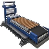 China Automatic Rotary Screen Printing Machine 1620-3450mm Magnetic Squeegee Universal Type for sale