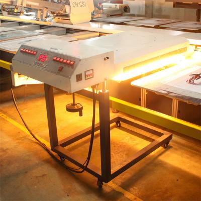 Cina Velluto 3.4kw ovale dell'indumento della macchina di stampaggio di tessuti di Digital dello schermo piano in vendita