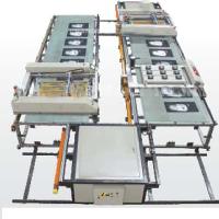 China Fully Automatic Flat Bed Screen Printing Machine 6 Color Digital T Shirt 600x800mm 2KW for sale