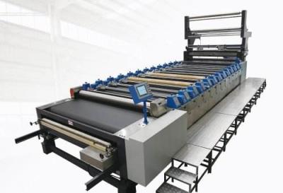 Cina Colori rotatori del tessuto 8/12/16 della macchina di stampaggio di tessuti dello schermo automatico in vendita