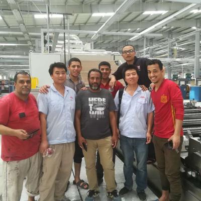 Cina Stampatrice rotatoria della macchina di stampaggio di tessuti di colore di Digital 8 automatica in vendita