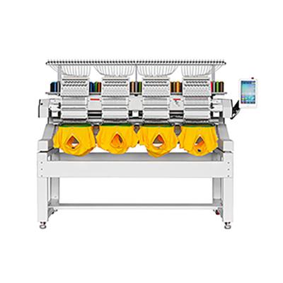 Cina ZYTT ha automatizzato le macchine di cuoio imbottenti del ricamo della testa della macchina 4 del ricamo in vendita