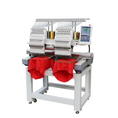 Cina Il ricamo capo del computer 2 due lavora il mini industriale a macchina del multi ago in vendita